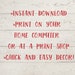 Instant Download Set of Humorous Christmas Santa Reindeer Bathroom ...