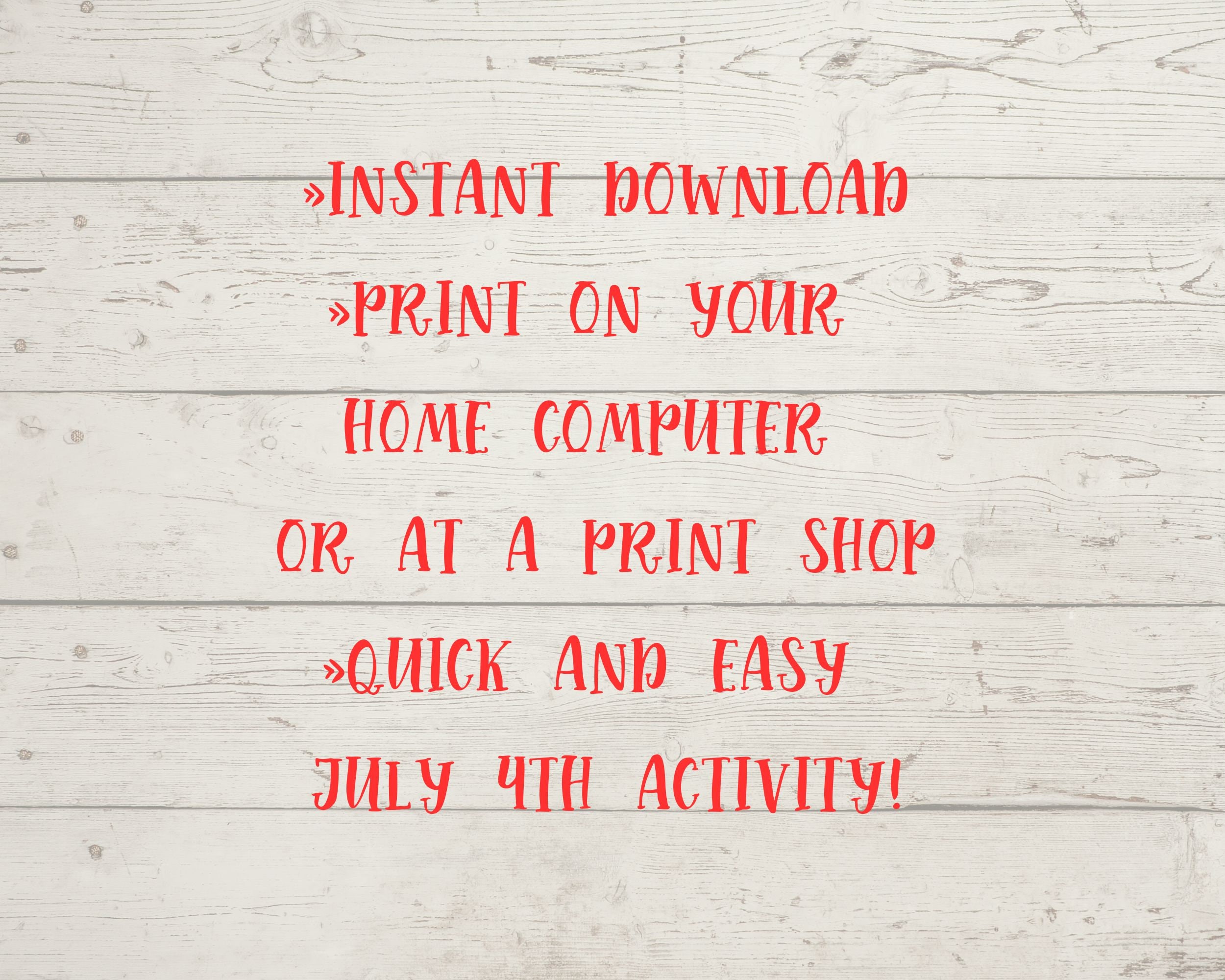 Instant Download, Printable July 4th Maze, Kids Activity, Independence ...