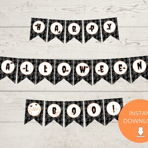 Instant Download DIY Printable Halloween Banner - Etsy