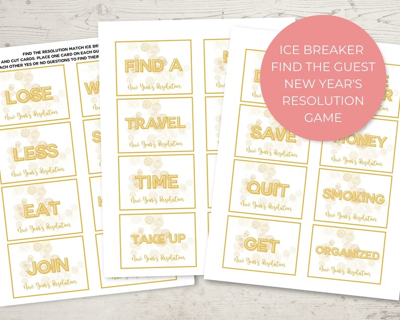 Printable 2023 New Year's Eve Games and Activities Bundle - Etsy