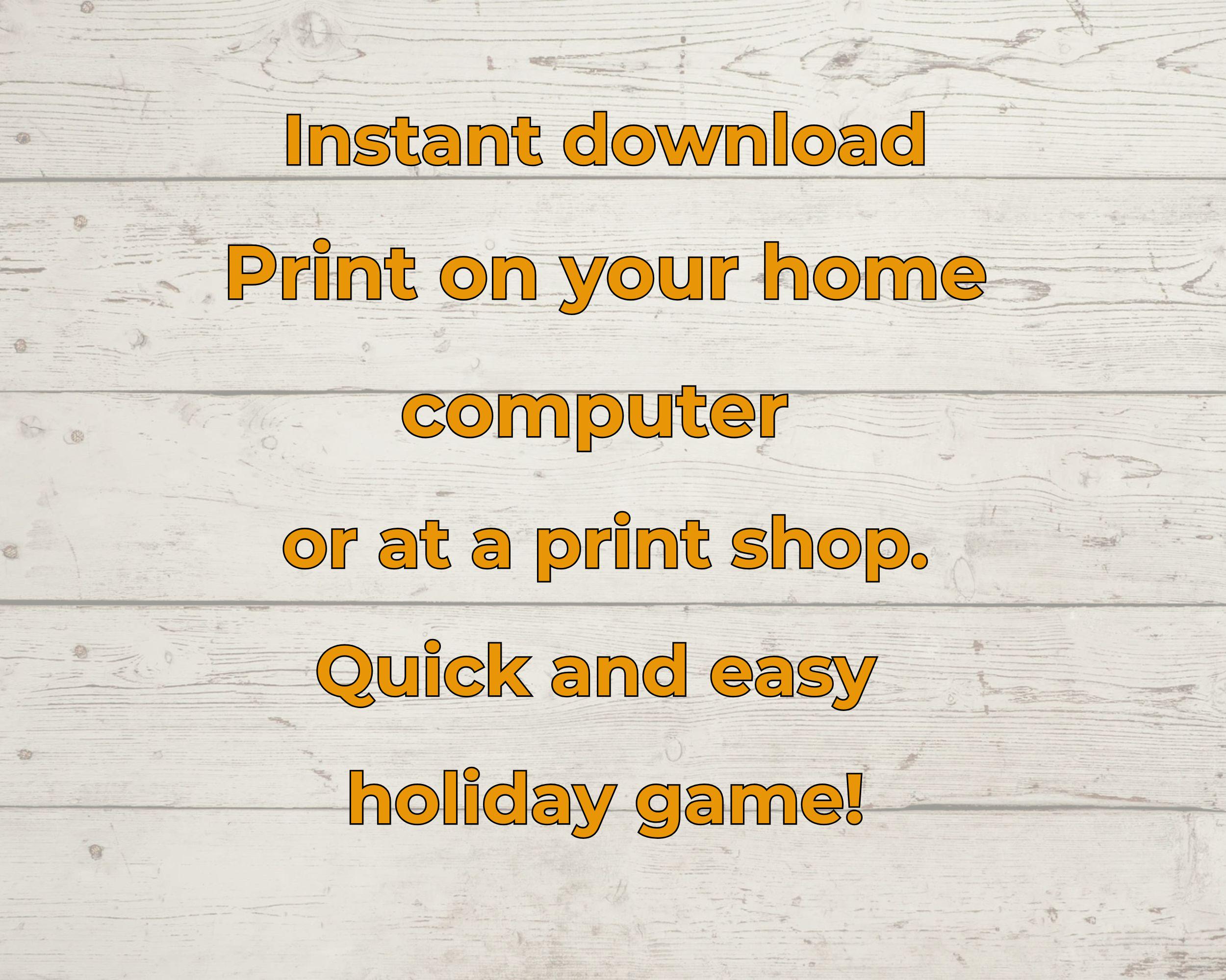 Instant Download, Printable Thanksgiving Find Someone Who Game, Find ...