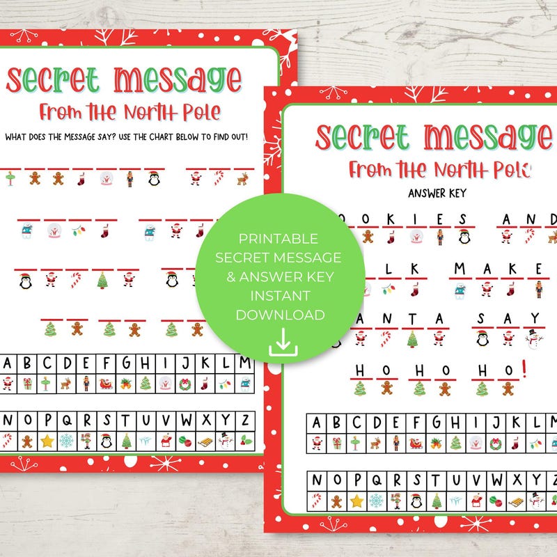 Fun Christmas Message - Etsy