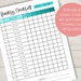 Editable, Instant Download, Printable Weekly Checklist, To-do List ...