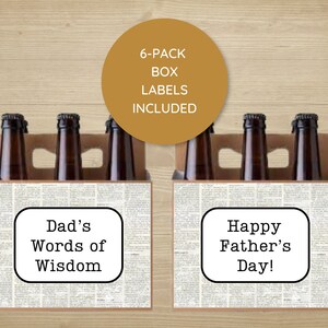 Father's Day Printable Beer, Soda, Hilarious Drink Bottle Labels ...