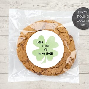St. Patrick's Day Gift Tag, St. Patrick's Day Label, St. Patrick's Day ...