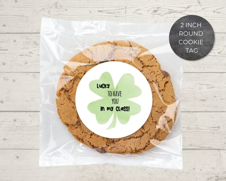 Instant Download, Printable 2 St. Patrick's Day Label, Gift Tag, Treat ...