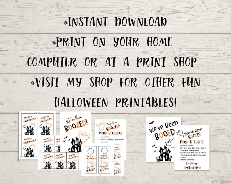 Instant Download, Printable Happy Halloween Gift Tags, Halloween Gift ...