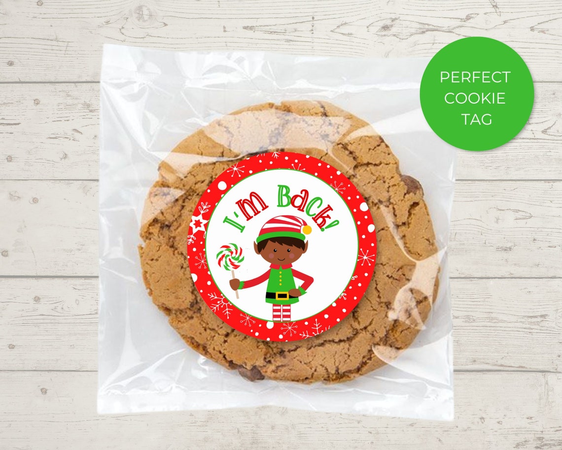 Instant Download Printable Elf Return I'm Back Gift Tags - Etsy