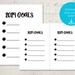 Instant Download, Printable New Year's Goal Sheet, New Year's Eve ...
