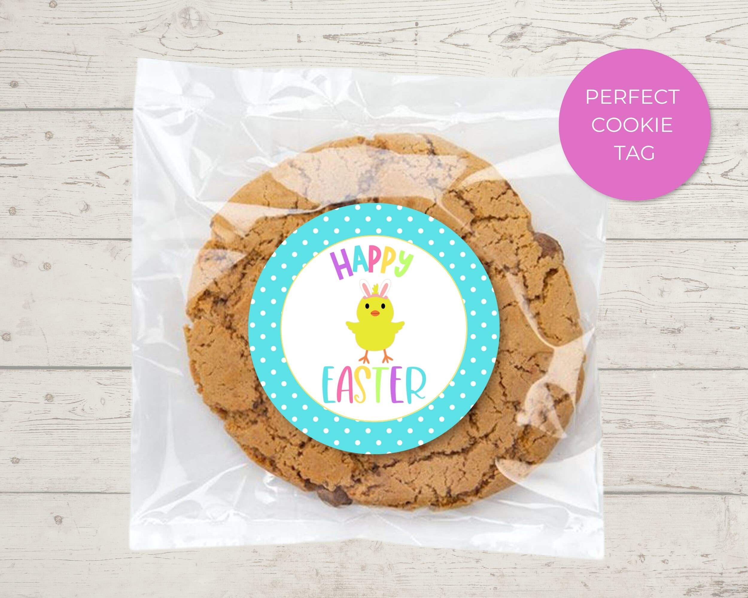 Instant Download, Printable 2 & 2.5 Happy Easter Label, Gift Tag, Treat ...