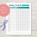 Editable, Instant Download, Printable Weekly Checklist, To-do List ...