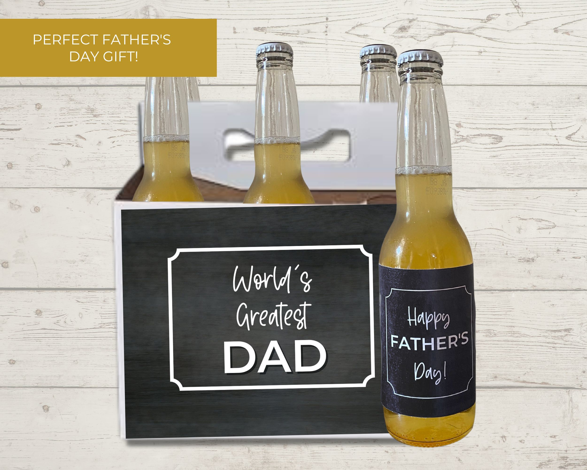Father's Day Printable Beer, Soda, Drink Bottle Labels, Instant ...