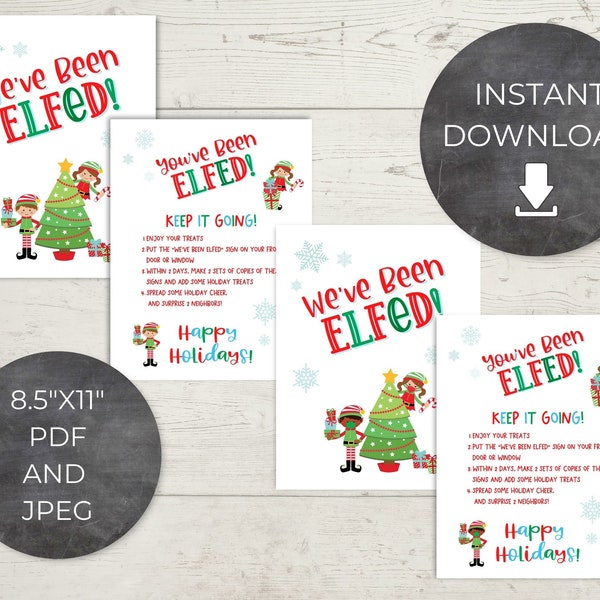 Youve Been Elfed - Etsy
