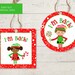 Instant Download Printable Elf Return I'm Back Gift Tags - Etsy