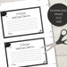 Instant Download, Printable Graduation Advice Cards, Party Activity ...