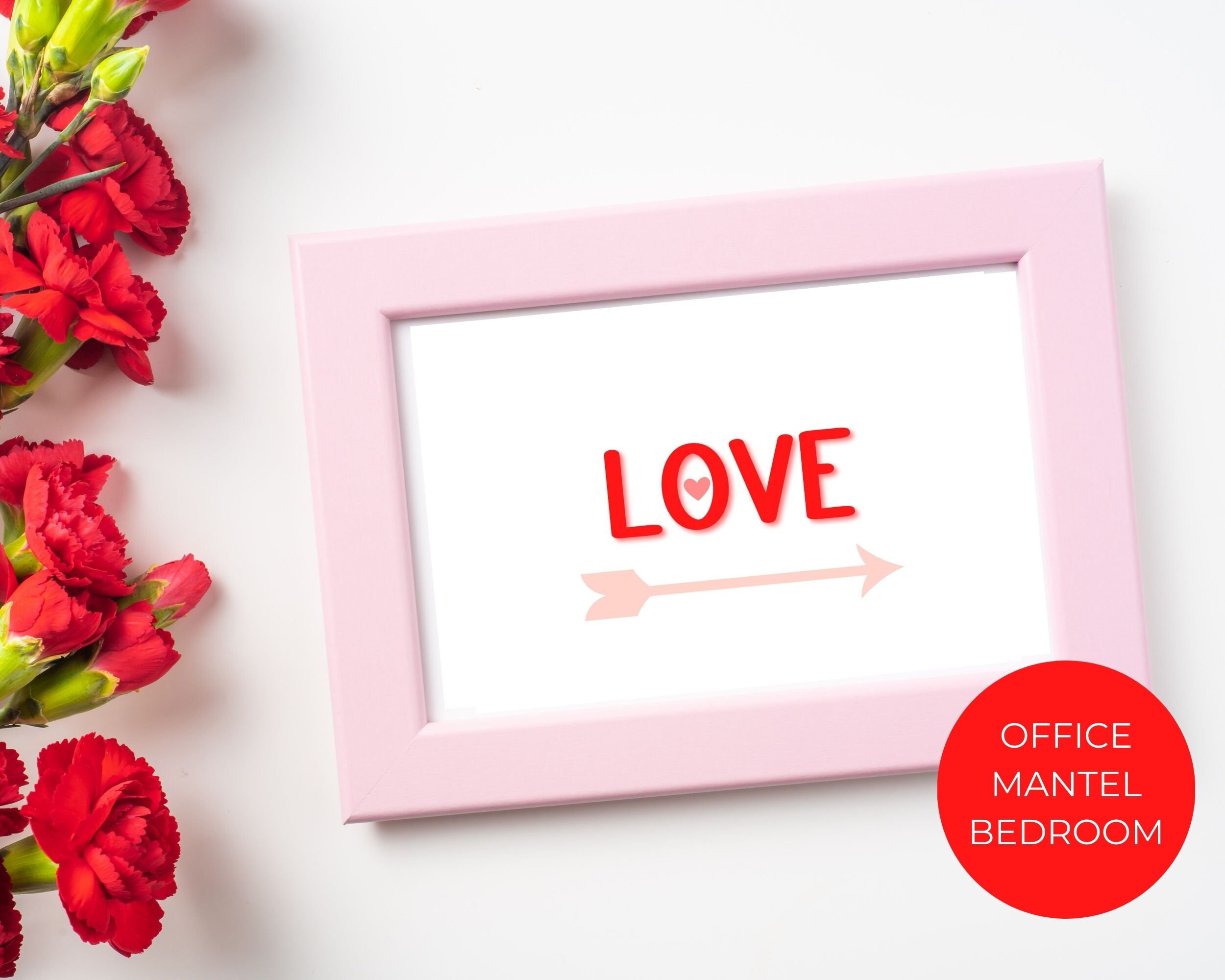 Set of 9 Instant Download Valentine's Day Printable Art, 8"x10" and 5 ...