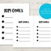Instant Download, Printable New Year's Goal Sheet, New Year's Eve ...