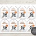 Instant Download, Printable Happy Halloween Gift Tags, Halloween Gift ...
