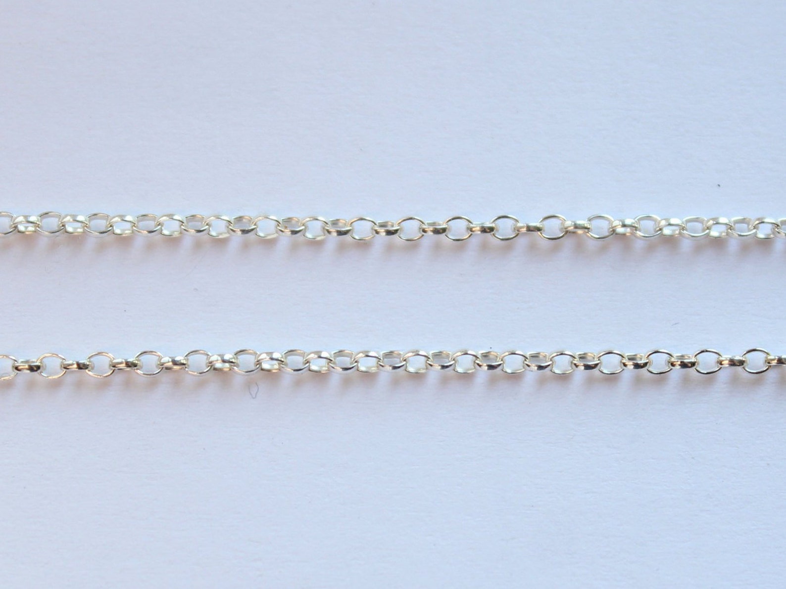 Initial Necklace Personalised Letter Chain Sterling Silver - Etsy