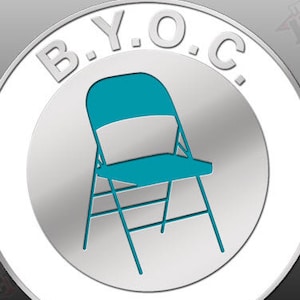 ORANGE BYOC Pin - Etsy