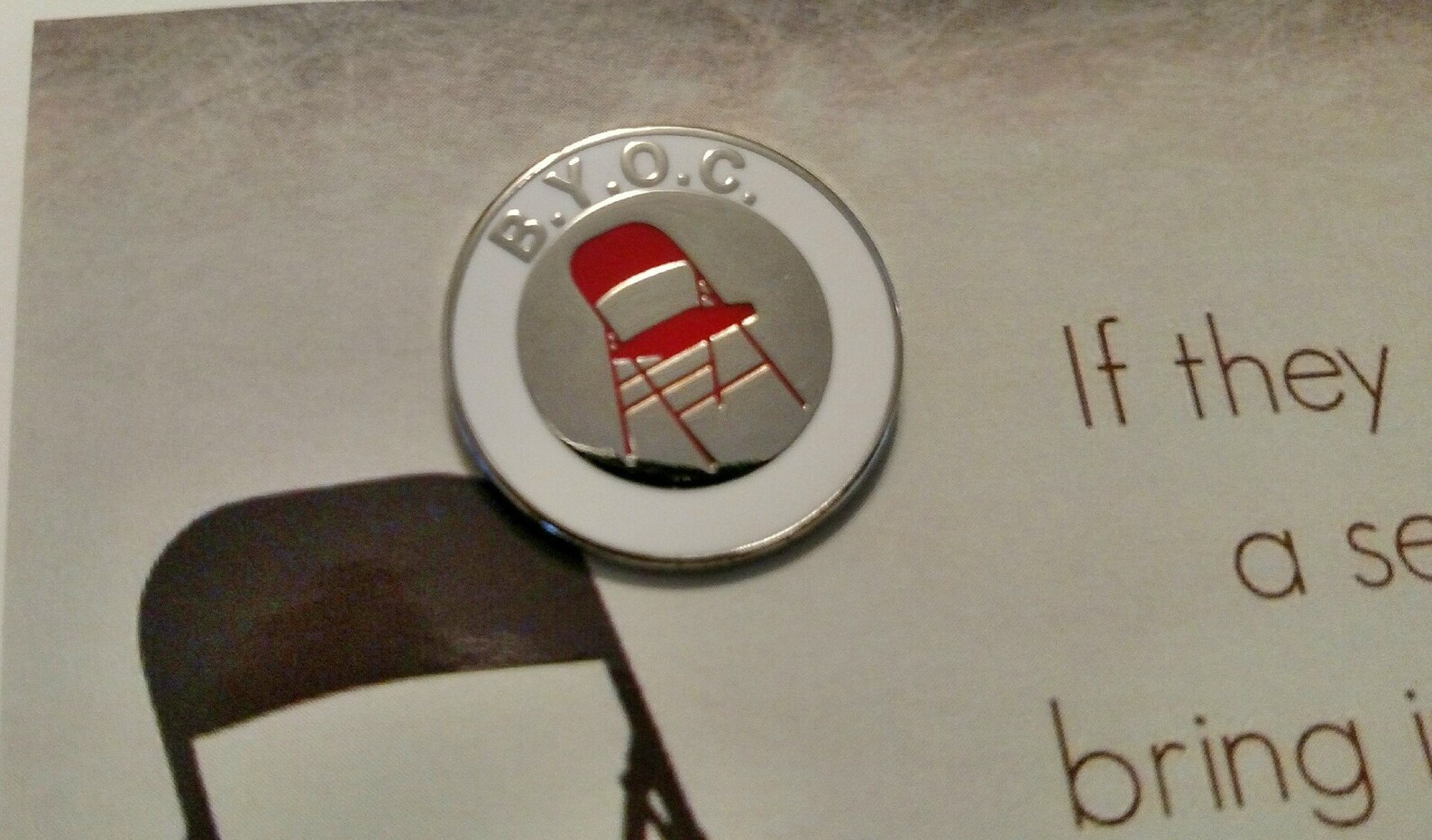 RED BYOC Pins - Etsy