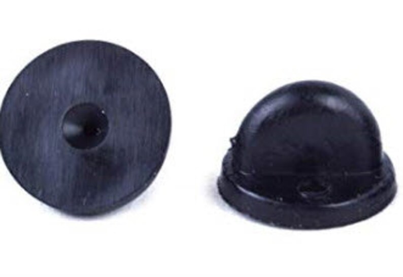 Rubber Pin Backs - Etsy