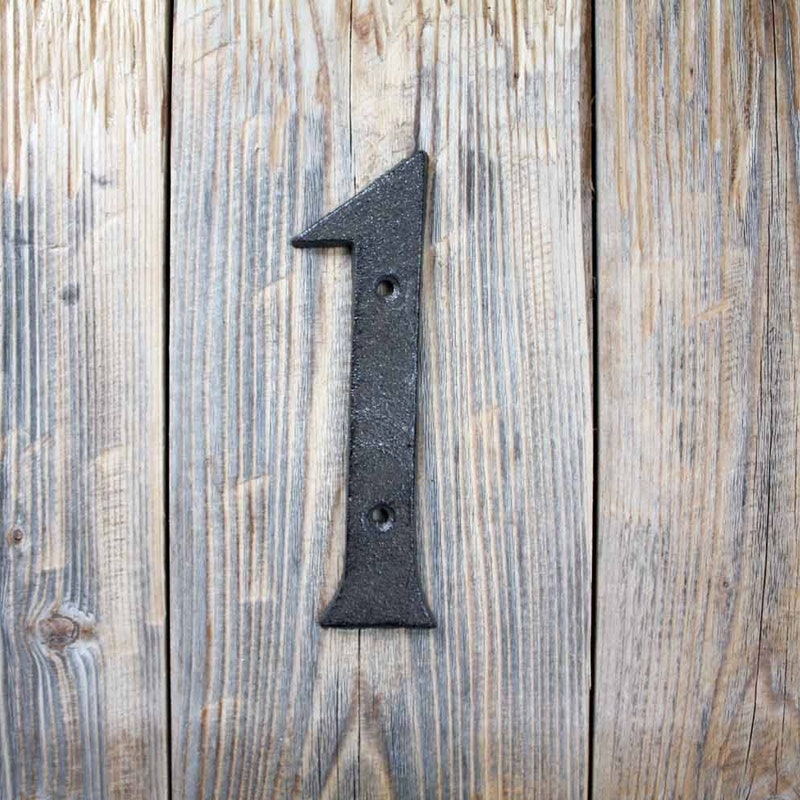 Wrought Iron House Numbers - Etsy