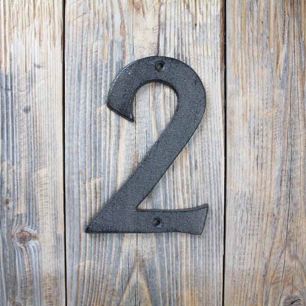 Wrought Iron House Numbers - Etsy