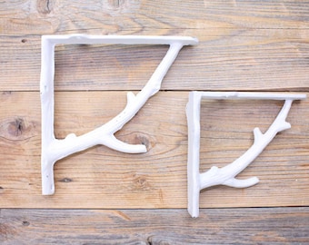Tree Branch Shelf Bracket - Etsy