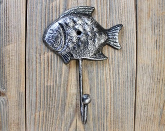 Cast Iron Towel Hook - Etsy