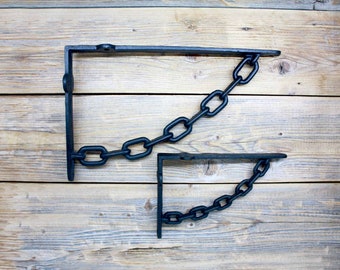 Chain Shelf Bracket - Etsy