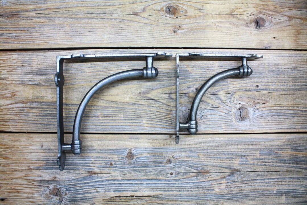 Shelf Bracket, Silver Brackets for Shelving - Etsy