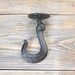 Cast Iron Ceiling Hook, Pendant Light Hook - Etsy