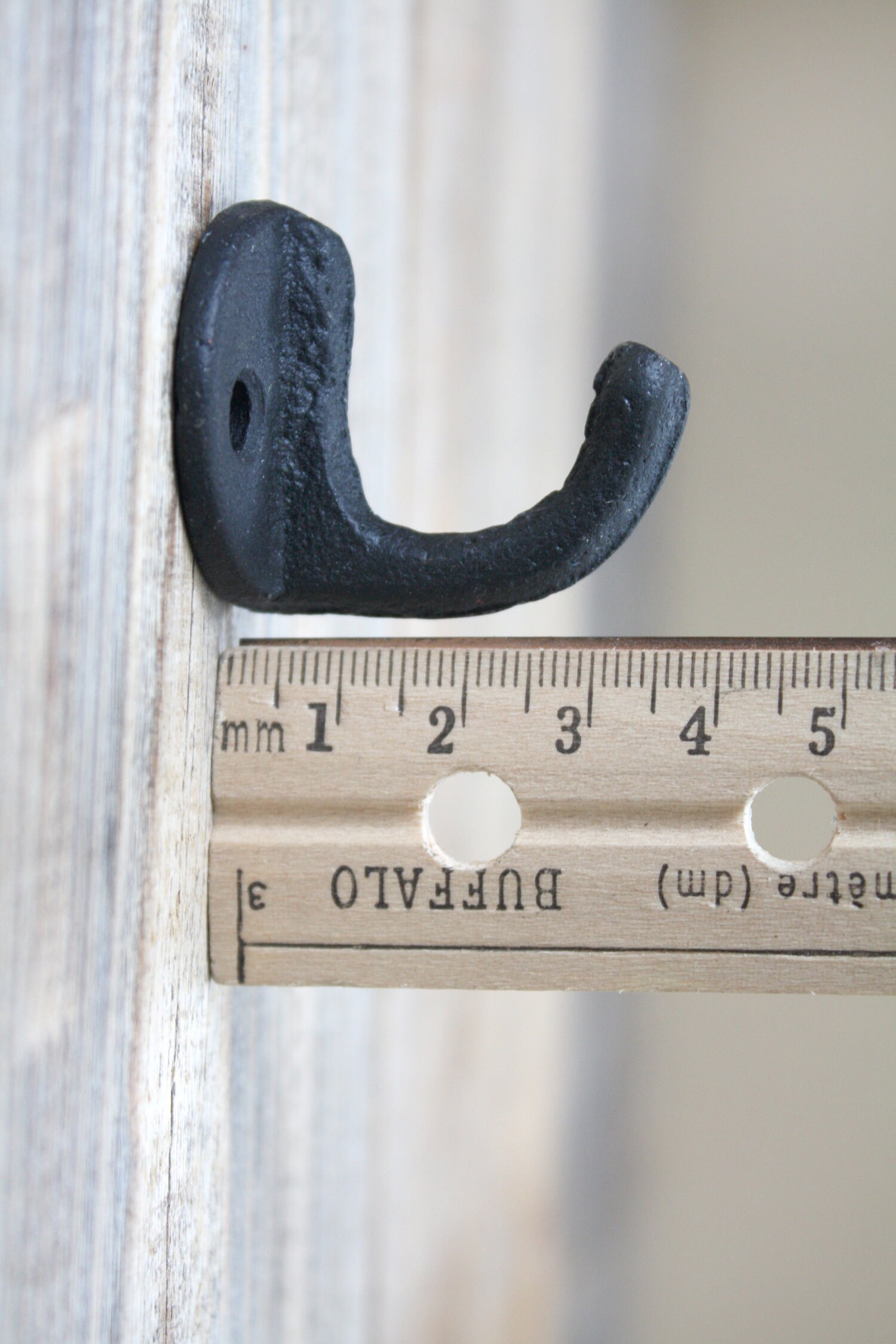 Mini Single Key Hook Small Cast Iron Hook - Etsy UK