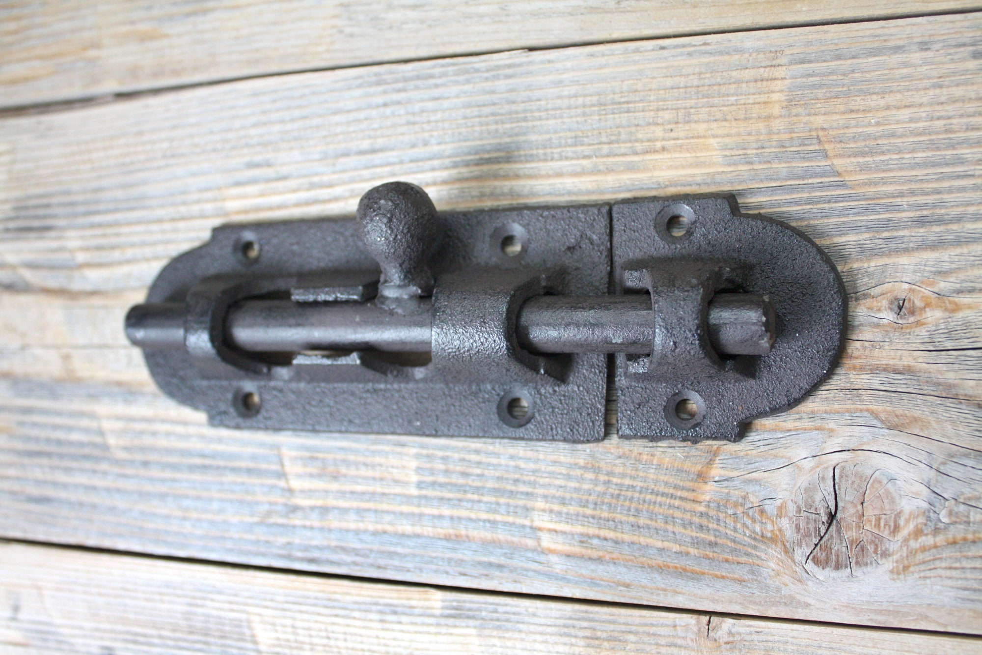 Large Cast Iron Gate Lock or Latch Door Latch Lock | Etsy UK