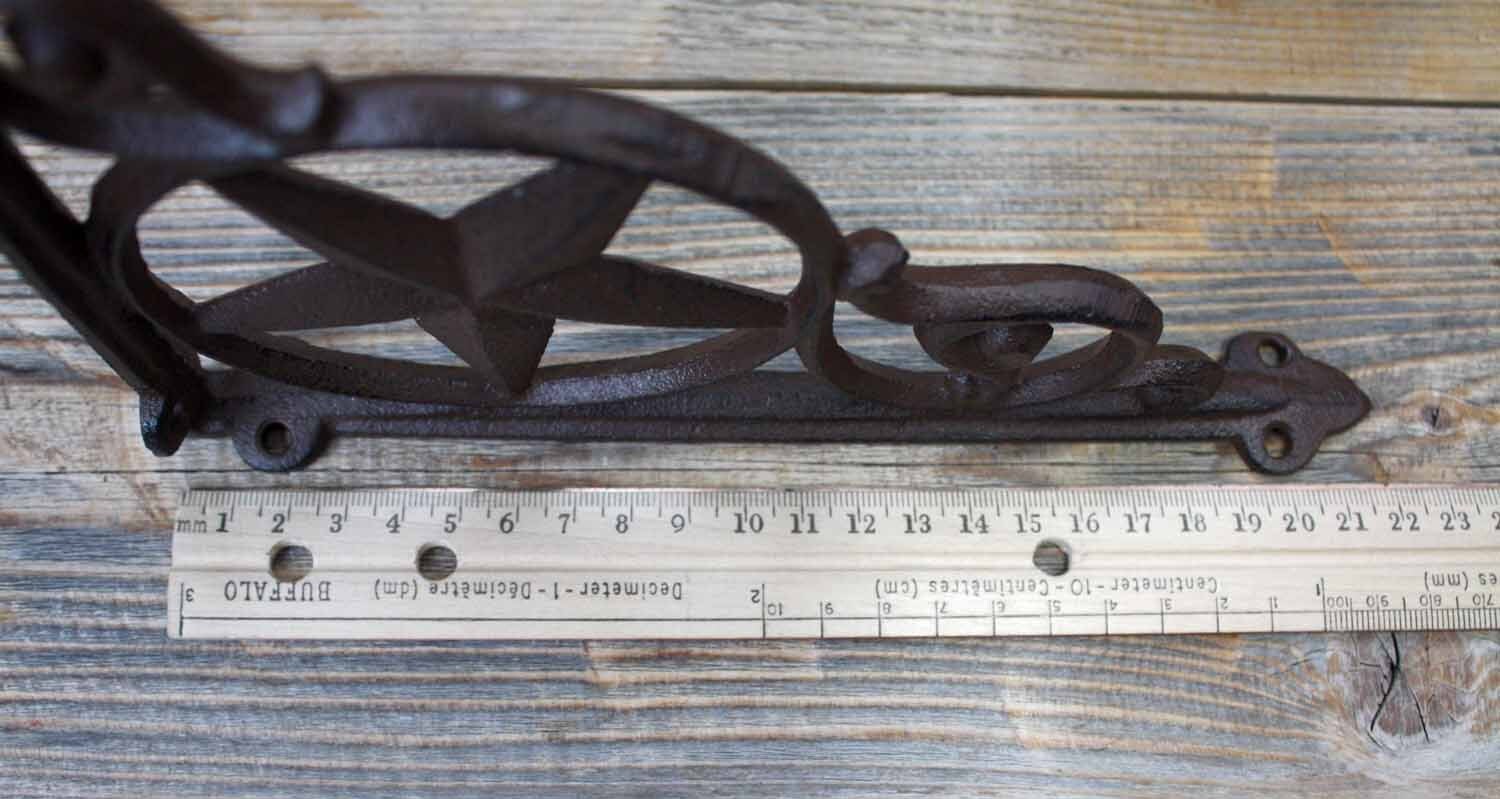Cast Iron Decorative Star Shelving Bracket Shelf Supports | Etsy Canada