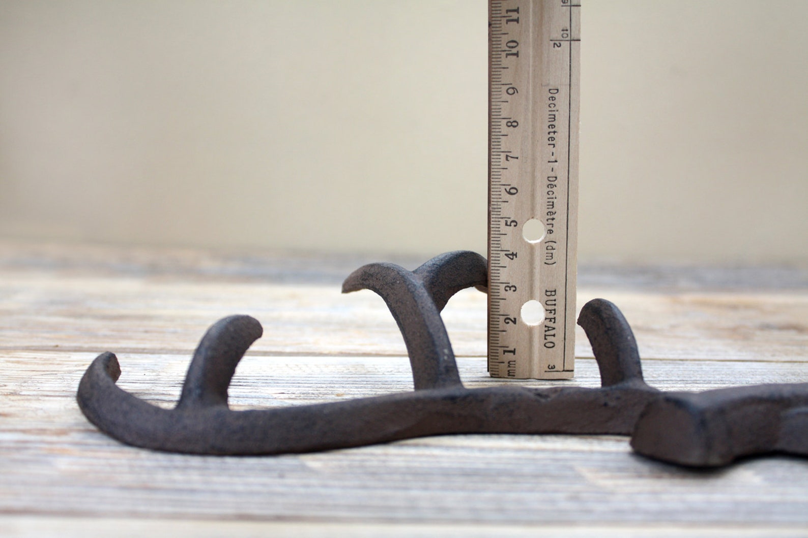 Antler Key Rack Deer Antlers Key Holder for Wall Cast Iron - Etsy