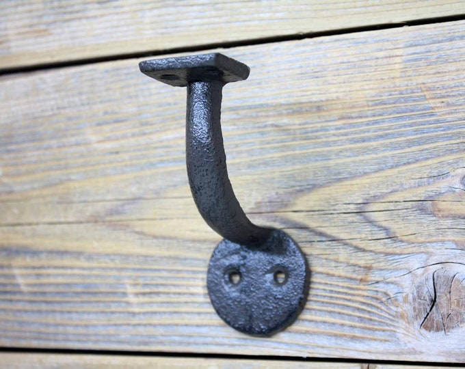 Cast Iron Handrail Bracket, Farmhouse Handrail Hardware - Etsy
