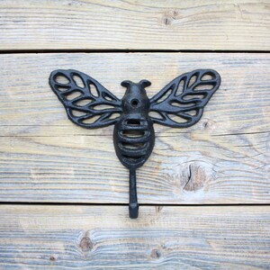 Cast Iron Bumblebee Hook, Bee Decor - Etsy