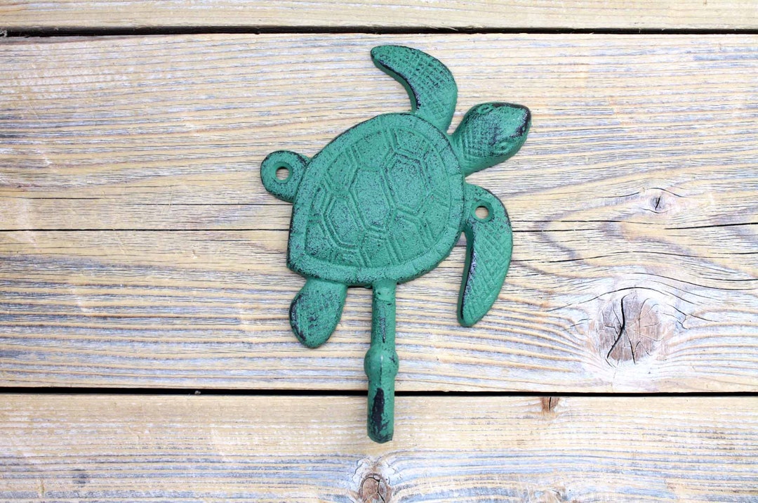 Decorative Sea Turtle Hook, Hooks for Ocean Theme - Etsy