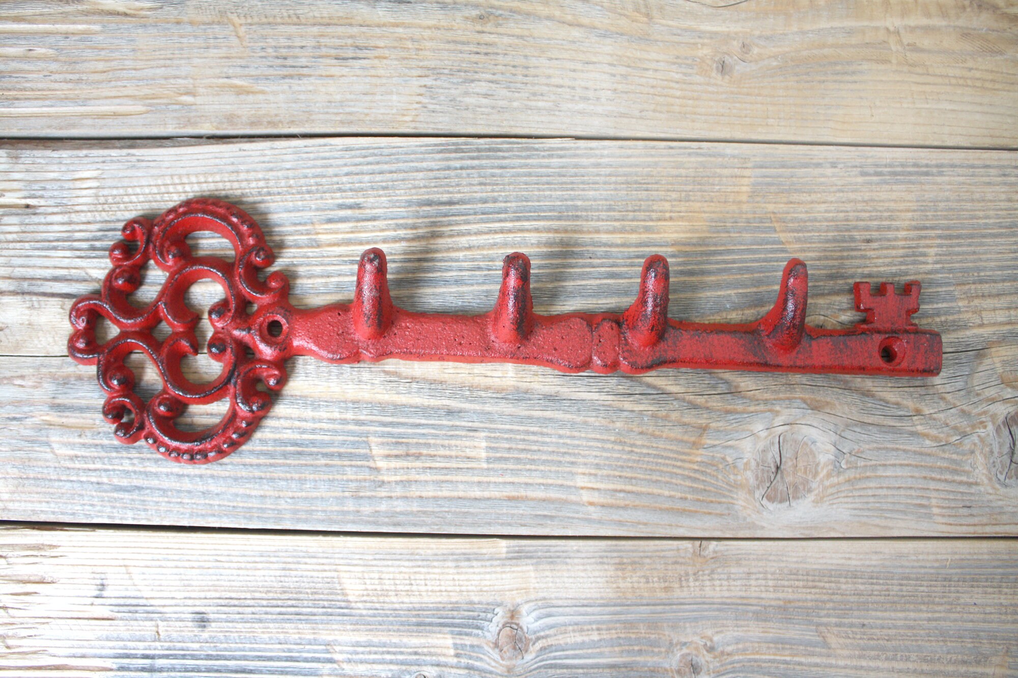 Ornate Cast Iron Key Holder Key Rack Hook Entryway Key - Etsy UK