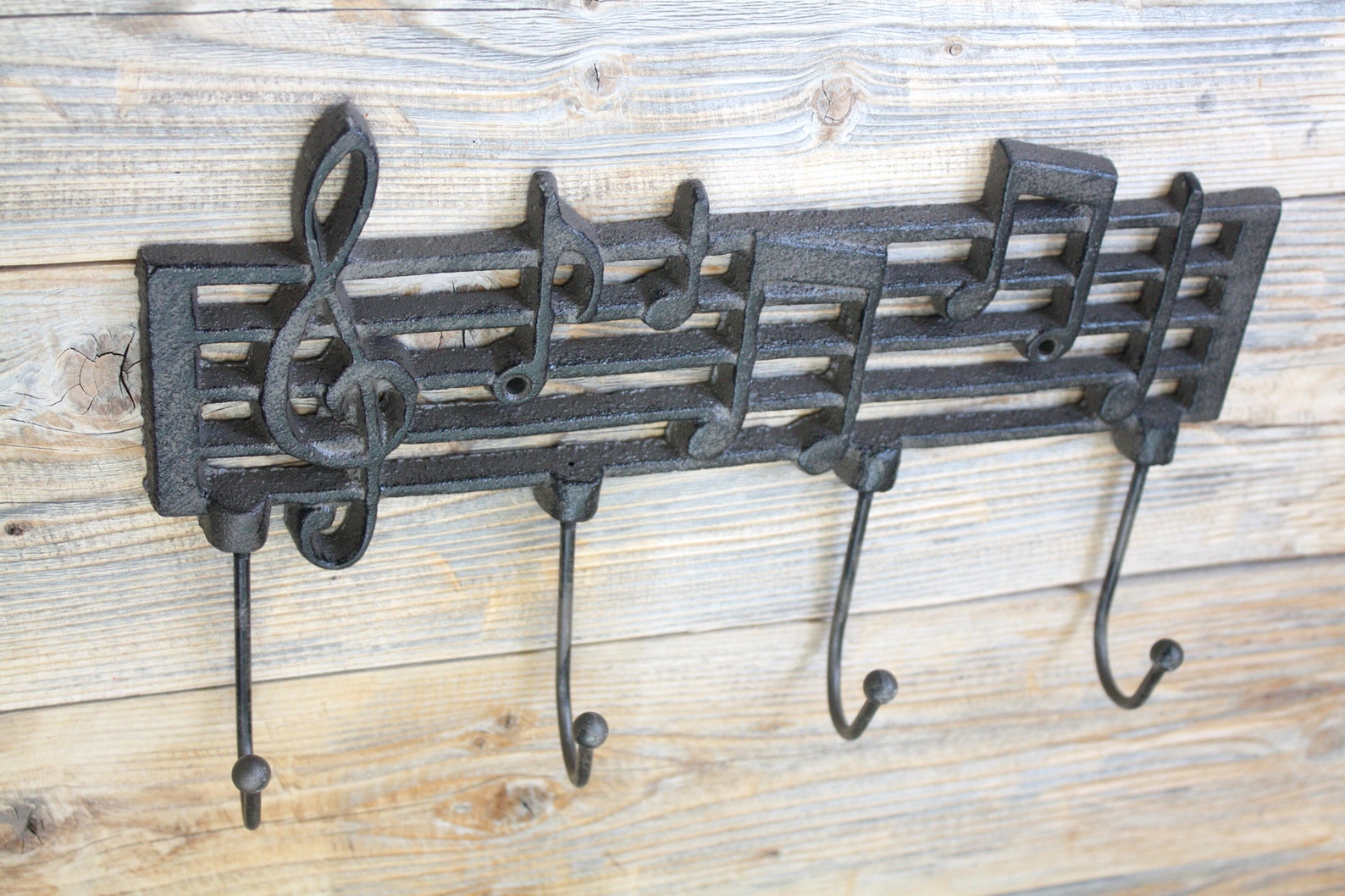 Music Room Hooks Musical Note Coat Rack - Etsy