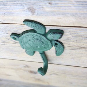 Decorative Sea Turtle Hook, Hooks for Ocean Theme - Etsy