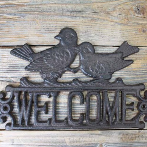 Metal Welcome Home Sign for Entryways Doorways and Doors. | Etsy