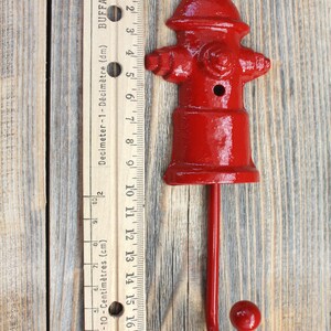 Fire Hydrant Hook, Fire Fighter Coat Hooks, Dog Leash Hanger - Etsy