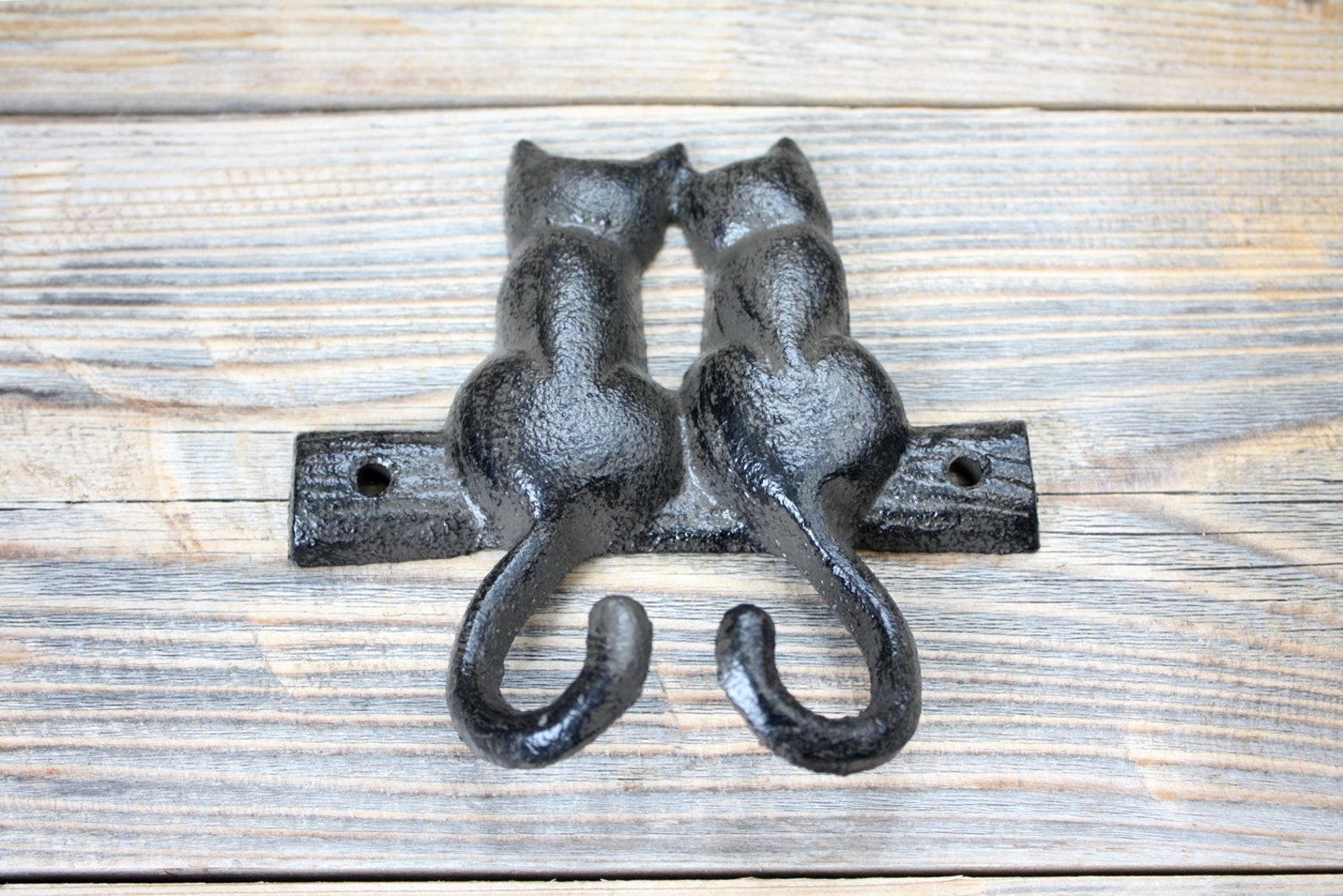Cat Hook Cast Iron Cat Tail Coat Hook Gift for Cat Lover - Etsy Canada