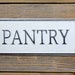 Pantry Door Sign Cast Iron Pantry Kitchen Plaque - Etsy