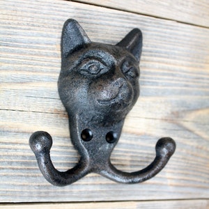 Cat Head Double Coat Hook, Cat Lover Decor - Etsy