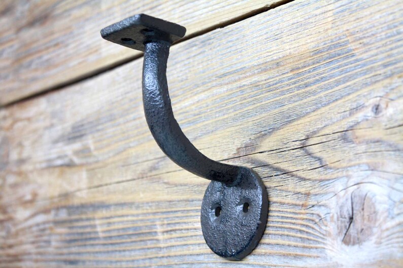 Cast Iron Handrail Bracket Farmhouse Handrail Hardware - Etsy