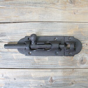 Large Cast Iron Gate Lock or Latch, Door Latch Lock - Etsy